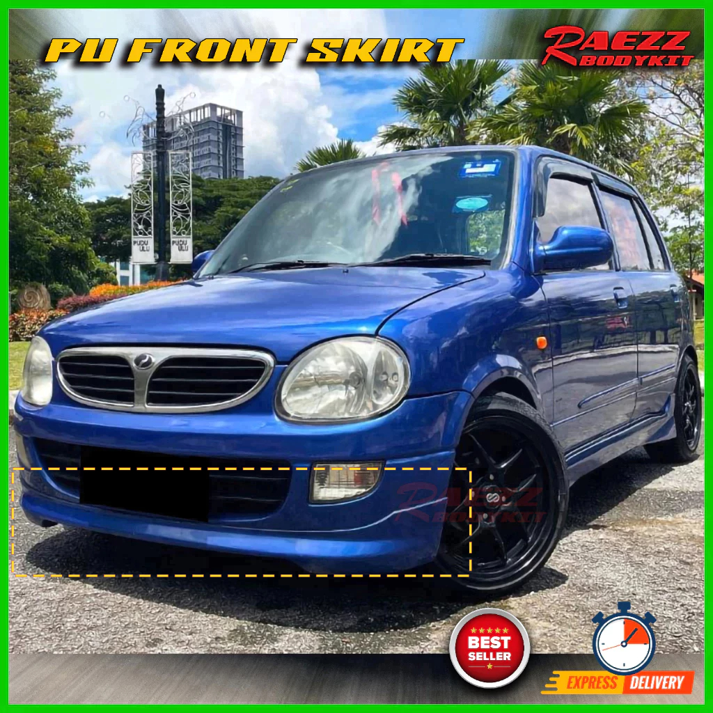 💥Ready Stock💥 Perodua Kelisa **2001 SE & 2004 SE** Front Skirt / PU ...