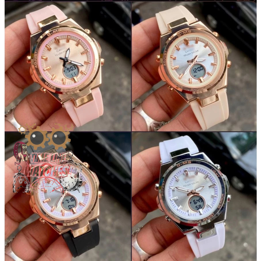 SPECIAL PROMOTION CASIO BABY-G GMS TOUGH SOLAR JAM TANGAN G-SQUAD JAN ...