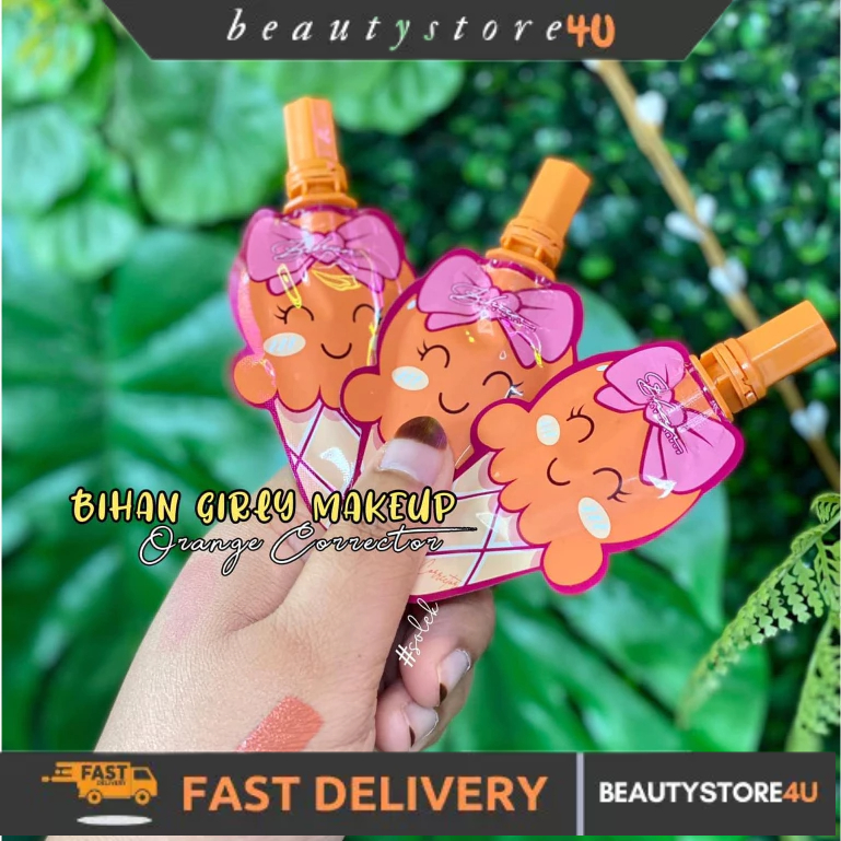 Corrector Oren Murah 🔥 BGM BIHAN CORRECTOR ORANGE , POUCH !!! 💯 ...
