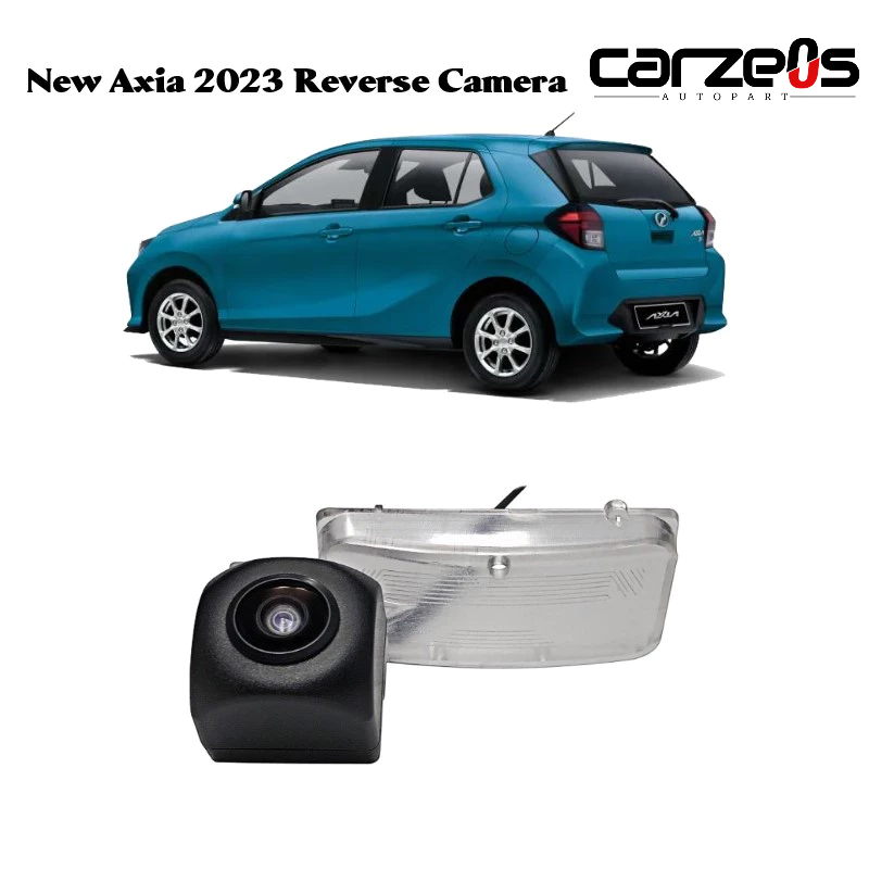 New Perodua Axia 2023 Reverse Camera Parking License Plate Lights ...