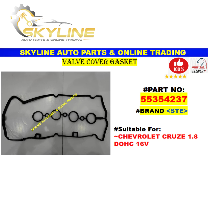 55354237 Valve Cover Gasket Chevrolet Cruze 1.8 Dohc 16v | Shopee Malaysia