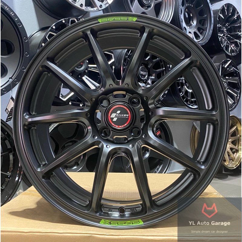 Raxer RPSR55X Flow Forming Sport Rim 17x7JJ ET40 (4x100) | Shopee Malaysia