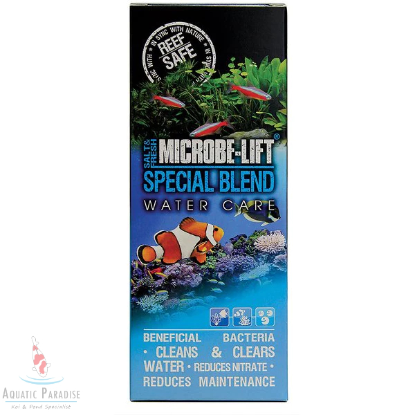 Microbe-Lift Aquarium Special Blend (16oz/473ml) Beneficial Bacteria ...