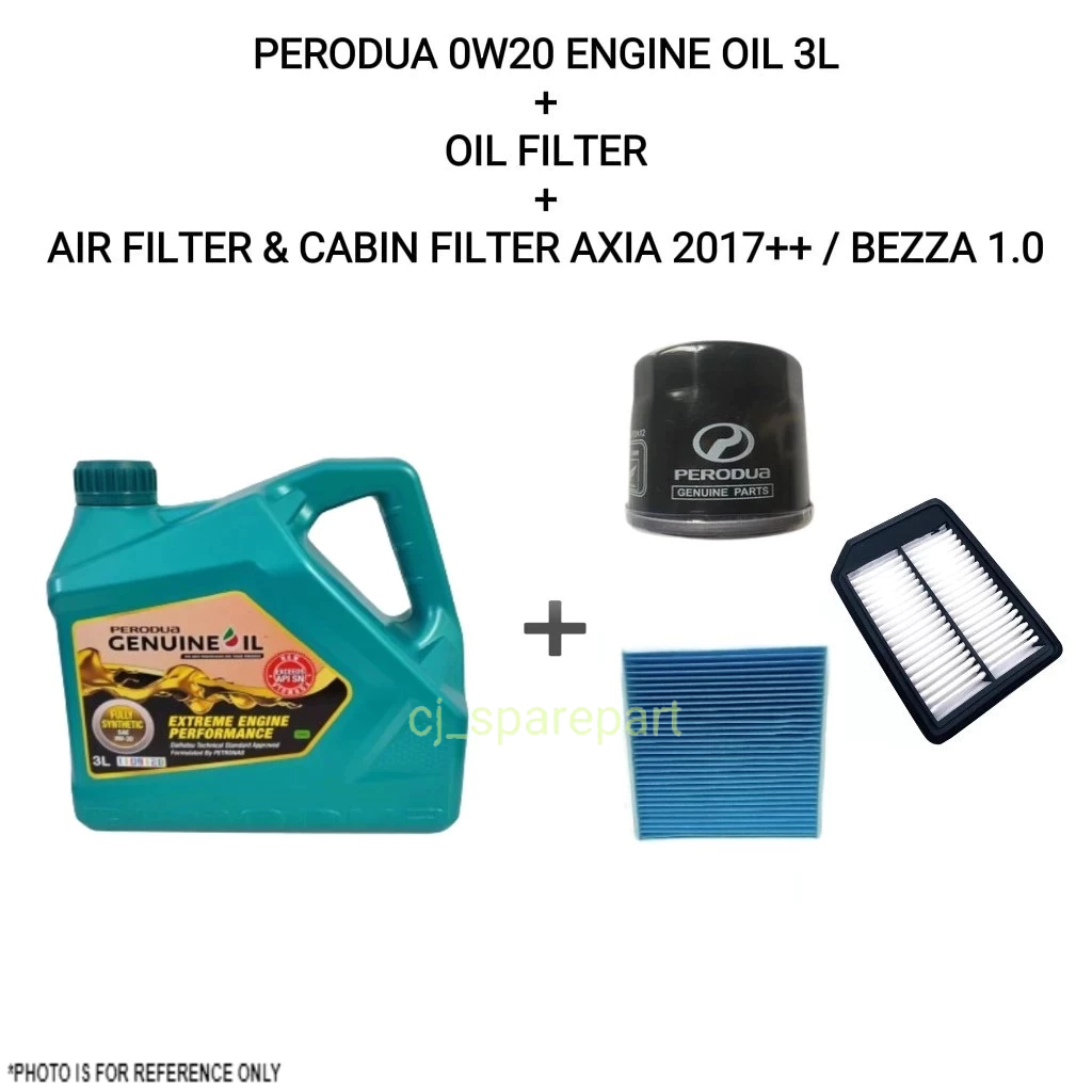 NEW PACKING PERODUA 0W-20 FULLY SYNTHETIC ENGINE OIL 0W20 3L + PERODUA ...