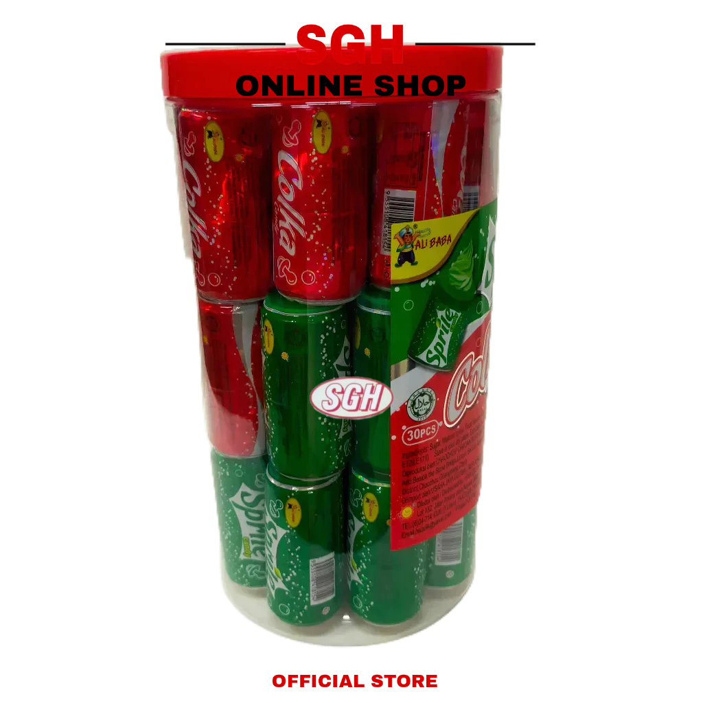 Cola Sprite Tablet candy Lollipop 30pcs Halal | Shopee Malaysia