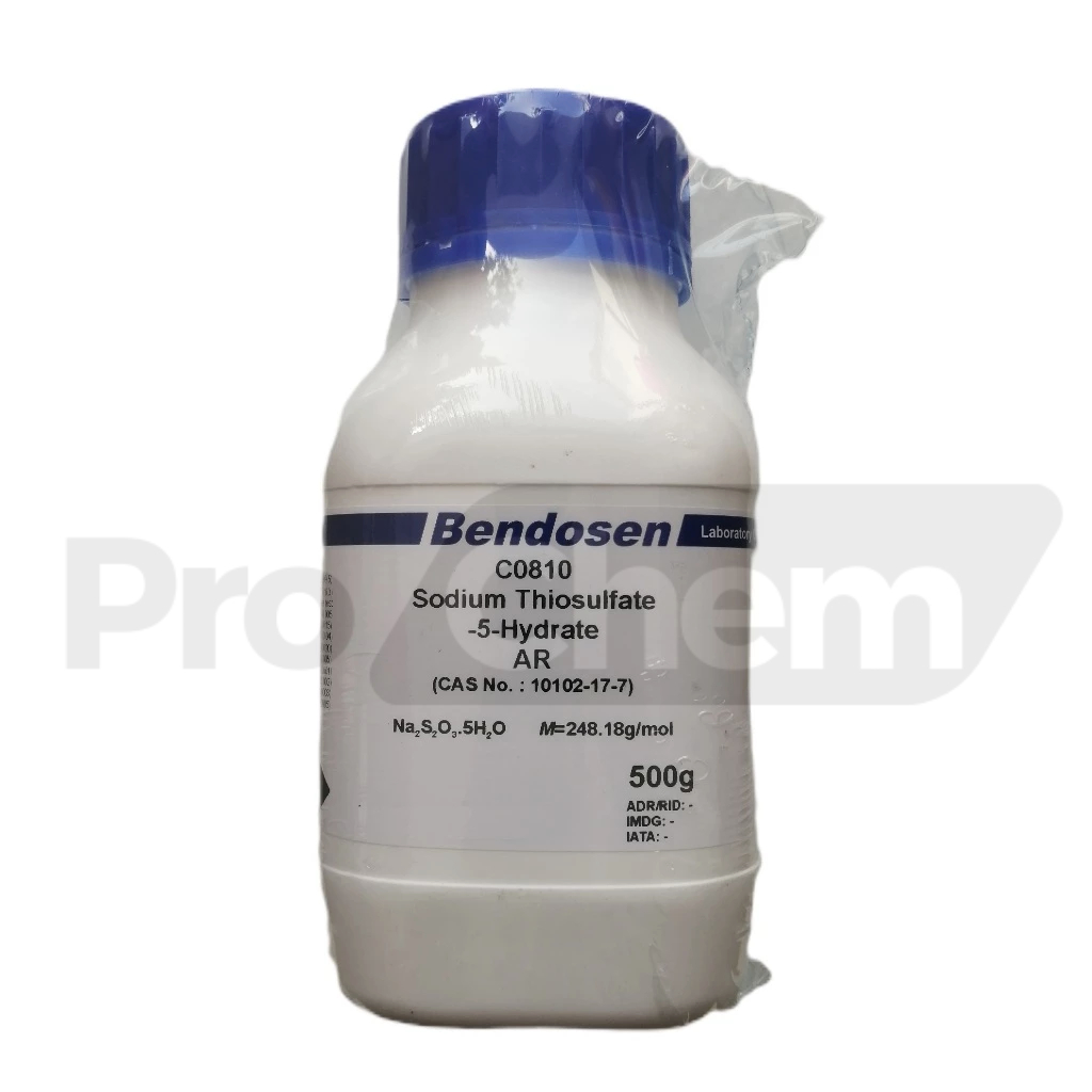 Sodium Thiosulfate 5H2O | Sodium Thiosulfate Pentahydrate AR, Bendosen 500g [CAS No. 10102-17-7 ...