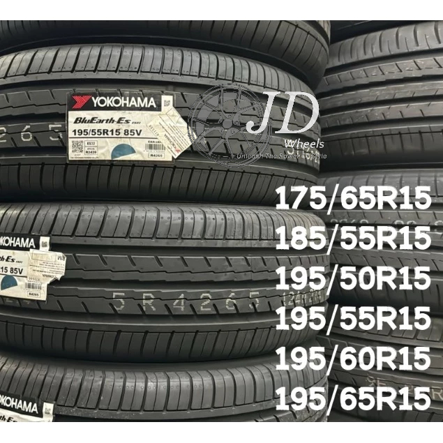 🆕Tayar Tyre Tire [Yokohama BluEarth-ES32] 175/65R15 185/55R15 195/50R15 ...