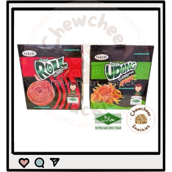 [HALAL] HUBAB Spicy Roll Spicy Udang Mala Muslim Friendly Latiao Spicy ...