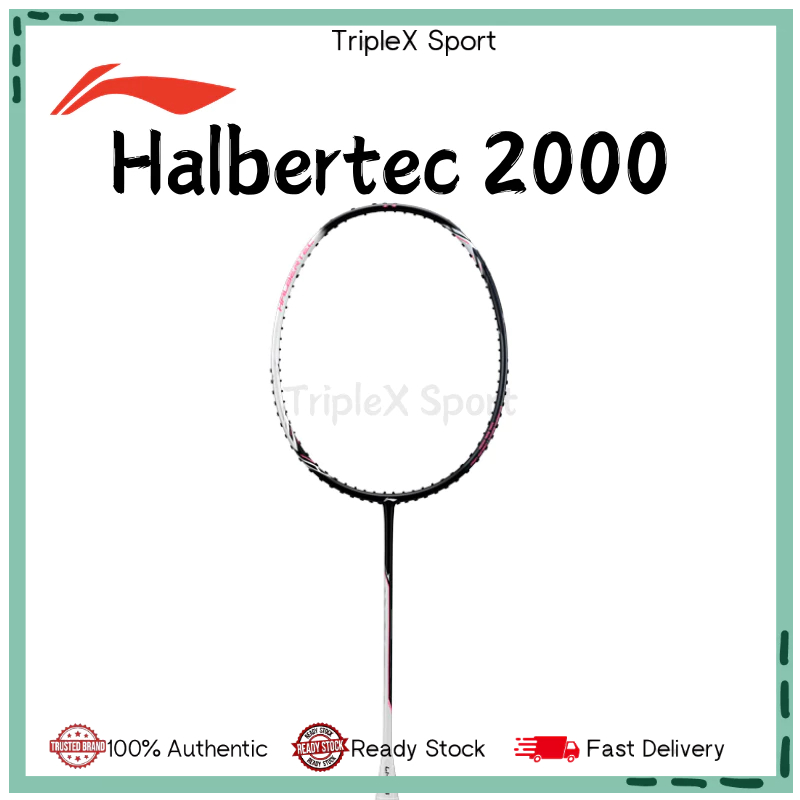 【Ready Stock】Li-Ning Halbertec 2000 Badminton Unstrung Racket 【Free ...