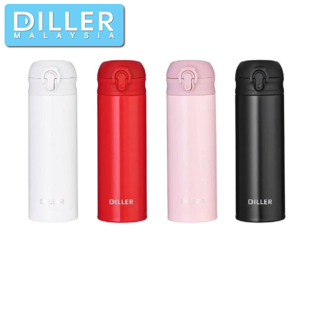 Diller Standard One-Click Open 316 Stainless Steel Thermo Bottle ...