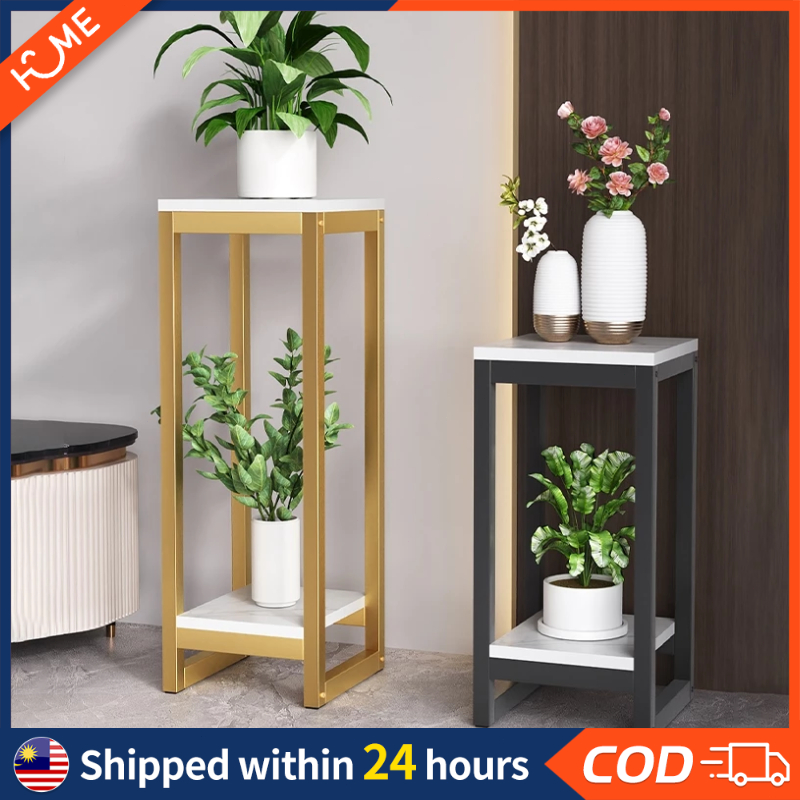 Flower rack Rak Bunga pot stand display indoor outdoor garden plant ...