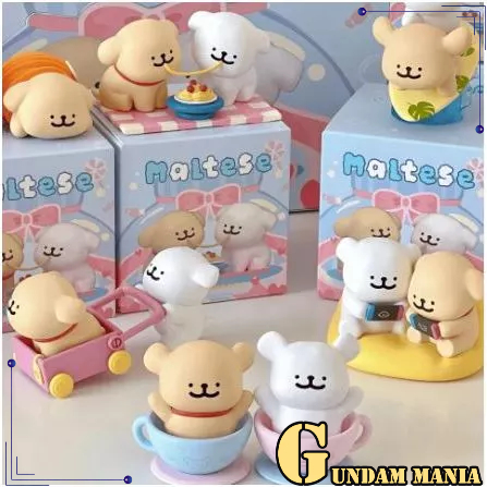 【ORIGINAL】FUNISM Maltese Enjoy The Moments Series Blind Box | Shopee ...