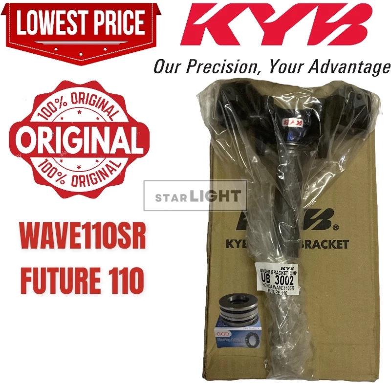 WAVE 100R WAVE125 S X R DASH110 V1 FUTURE125 FI 100% ORIGINAL KYB UNDER ...