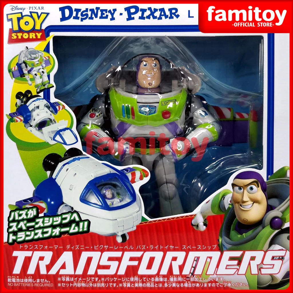 TakaraTomy Transformers Disney Label Buzz Lightyear | Shopee Malaysia