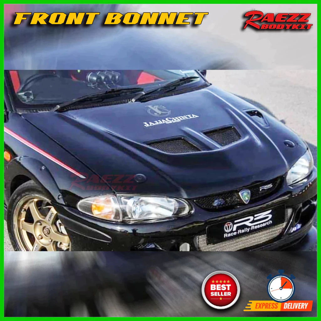 💥Ready Stock💥Proton WIRA **EVO 6 EVO 7** BONNET ( Copy Ori Scoop Tebal ...