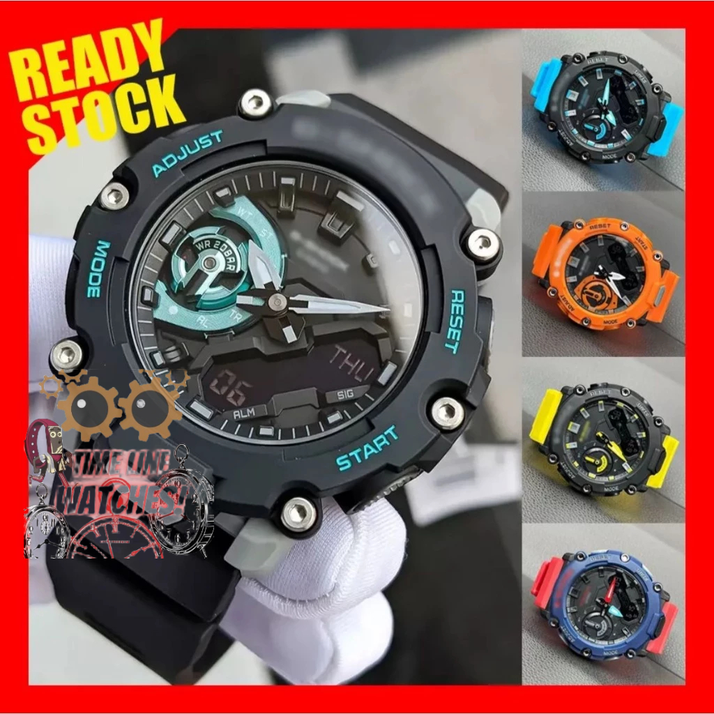 NEW ARRIVAL G-SHOCK JAM TANGAN GA-2200 WATERPROOF 100% ANALOG DIGITAL ...