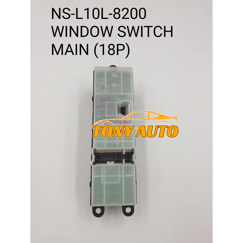 POWER WINDOW SWITCH MAIN NISSAN LIVINA L10L LATIO C11 TEANA J32L ...