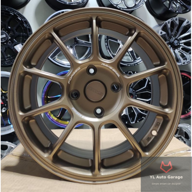 ZE40 [Bronze] Sport Rim 16x7JJ ET35 (4x100) & (4x114.3) | Shopee Malaysia