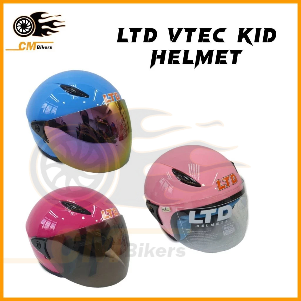 HELMET BUDAK ORIGINAL LTD VTEC JUNIOR VISOREX HELMET CHILDREN KID ...