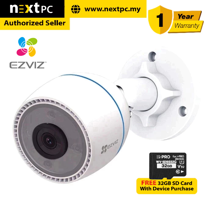 [Ready Stock] Ezviz H3C Color 2MP Outdoor Smart Wi-Fi Camera / 1 Year ...