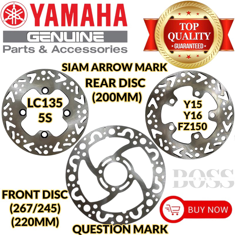 🔥YAMAHA THAILAND DISC PLATE Y15ZR Y125 Y110 LC135 Y16 SRL WAVE125(267 ...