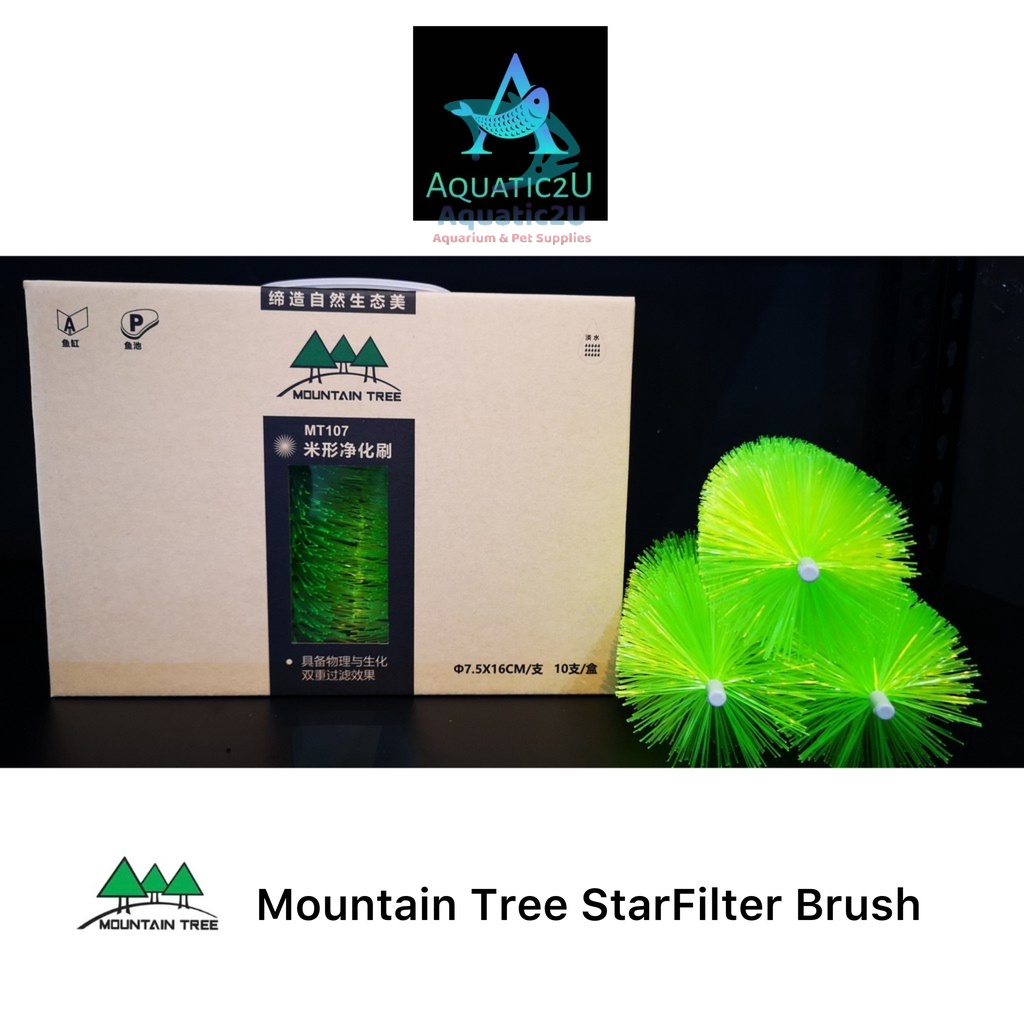 Mountain Tree Aquarium Star Filter Brush MT107 (1pcs) | Shopee Malaysia
