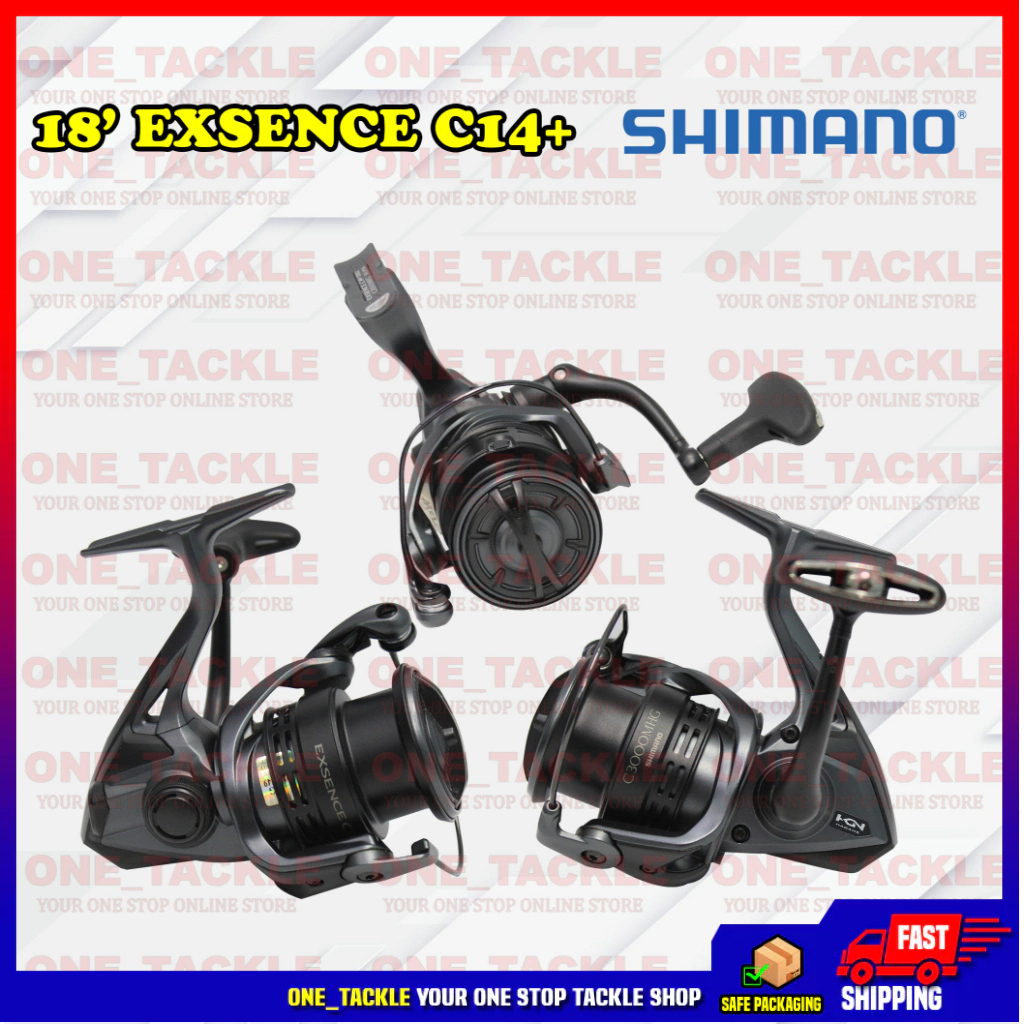18' Shimano exsence c14+ c3000mhg & c4000mxg spinning reel original ...