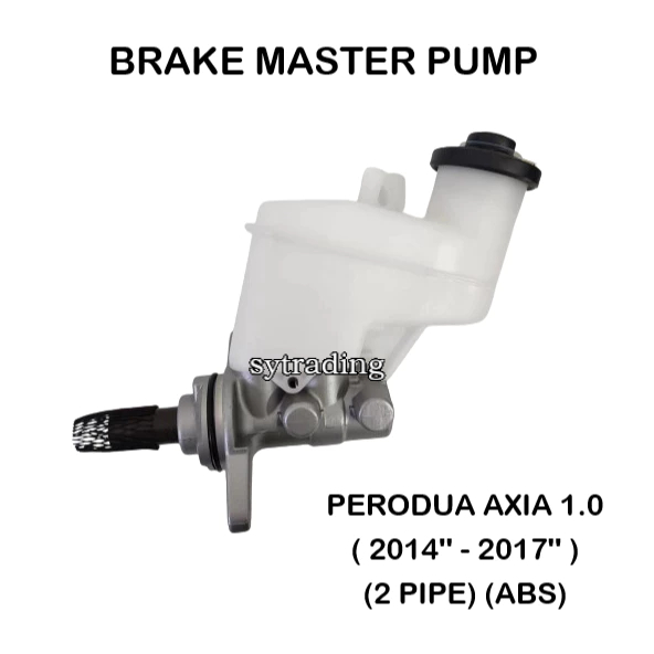 Brake Master Pump Perodua Axia 1.0 2014'' - 2017'' Auto Manual 2 PIPE ...