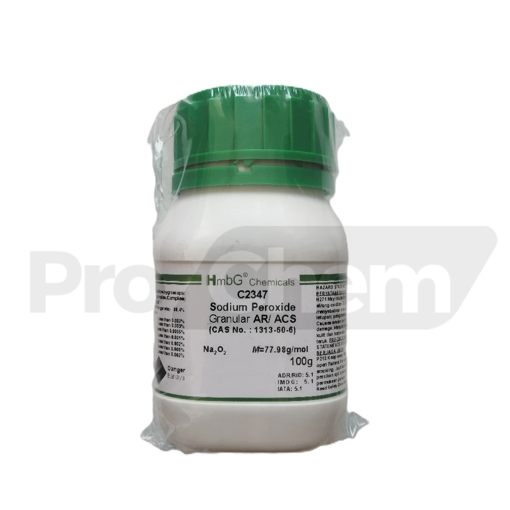 Sodium Peroxide 95% granular AR/ACS HmbG 100g [CAS No. 1313-60-6 ...