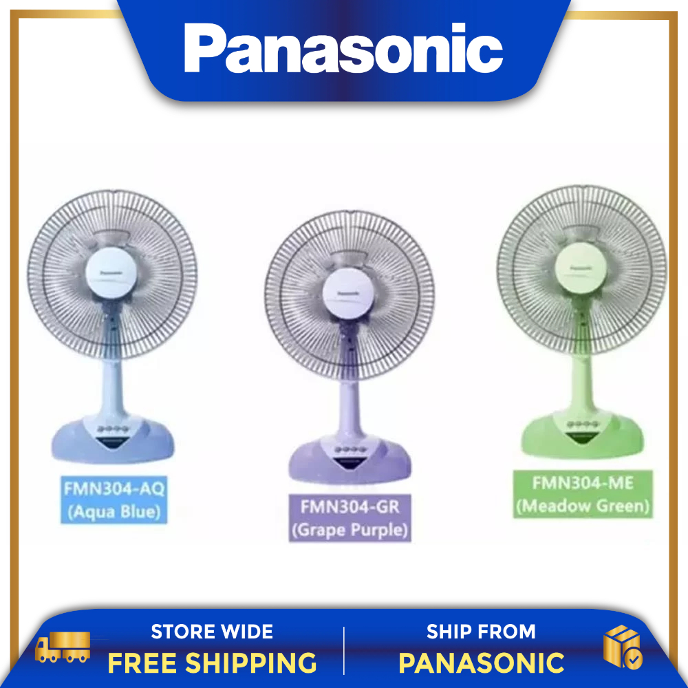 PANASONIC TABLE FAN F-MN304 (12 INCH) 3-SPEED ON/OFF | Shopee Malaysia