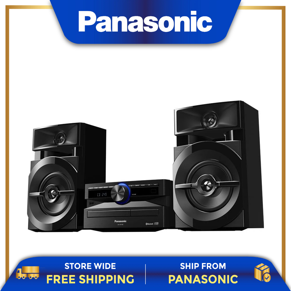 PANASONIC SC-UX100 HIFI SYSTEM 300W BLUETOOTH SC-UX100GSXK | Shopee ...