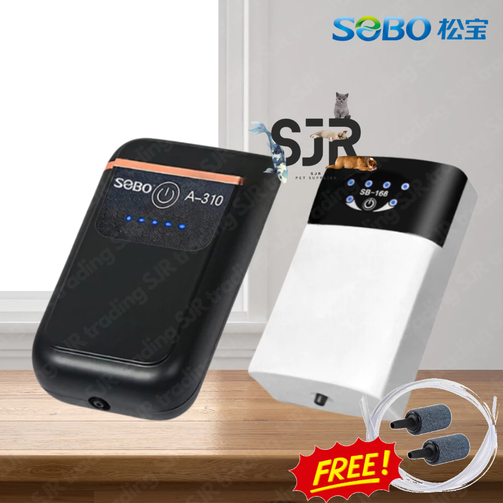 Sobo X Osean Master AC DC Silent Air Pump Battery Rechargeable Sb168 ...