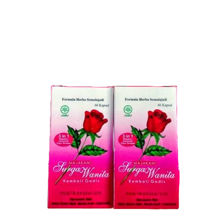 Jamu Surga Wanita Manjakani Suppelement Formula Semula Jadi ( 60 Kapsul ...