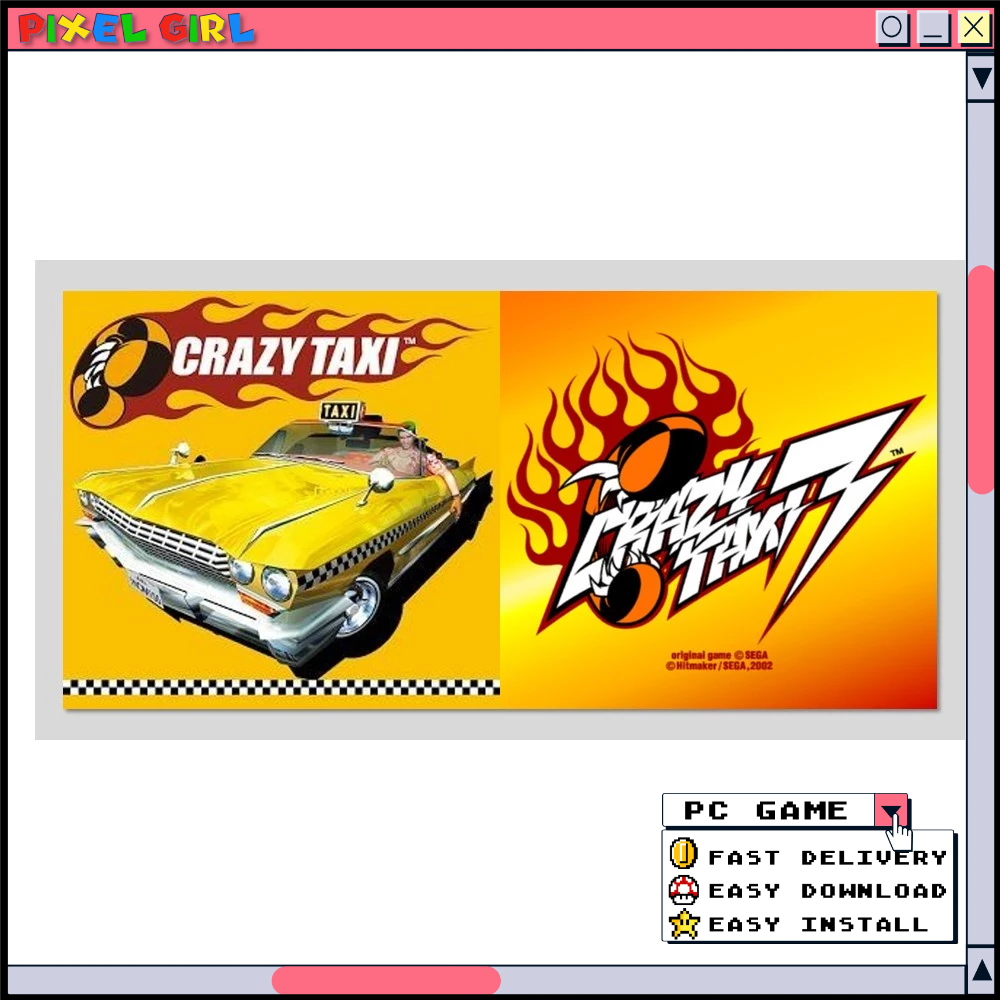 Crazy Taxi 1 & 3 Collection PC Digital Download Offline [PC Game ...