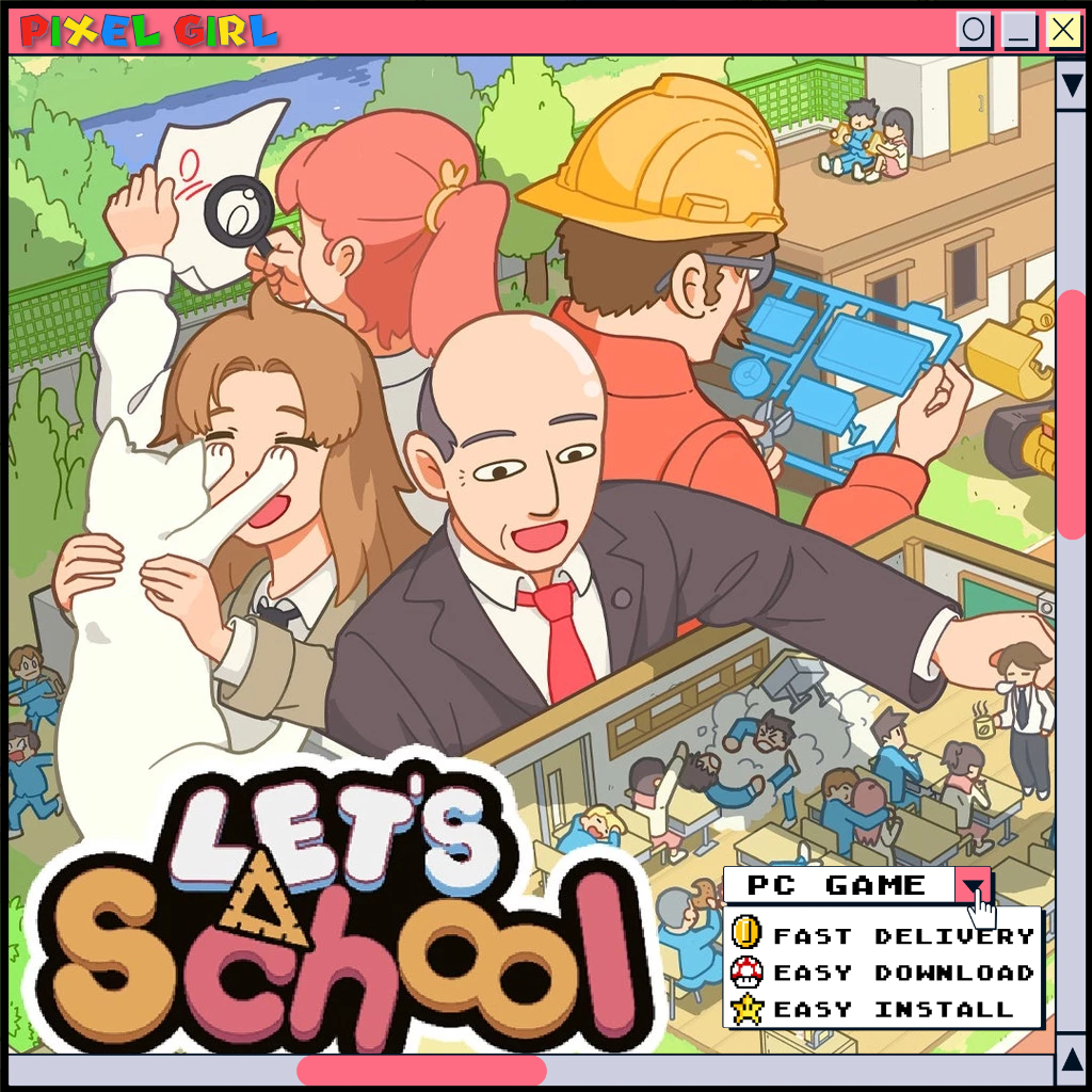 Let's School PC Digital Download Offline [PC Game] | Shopee Malaysia