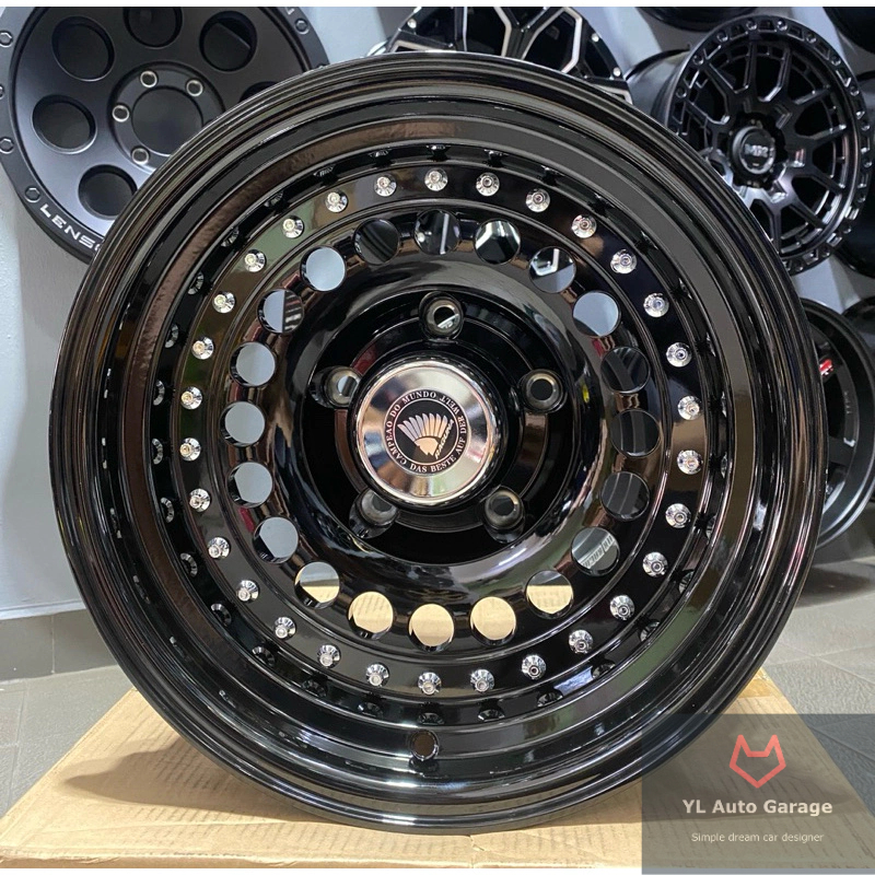 [4x4] Raguna Sport Rim [Gloss Black] 15x8.5JJ ET-15 (5x139.7) | Shopee ...