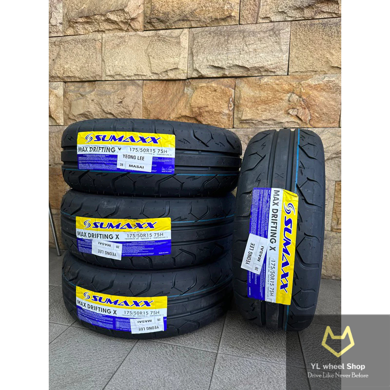 175 50 15 Sumaxx MaxDrifting X Tayar Baru 🔥🔥🔥 | Shopee Malaysia