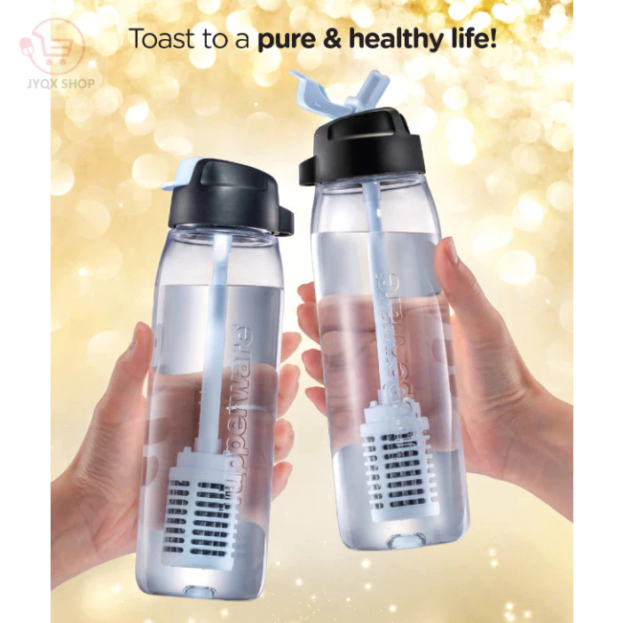 Tupperware Eco - Pure & Go Water Filter Bottle Set ( 750ml ) | Shopee ...