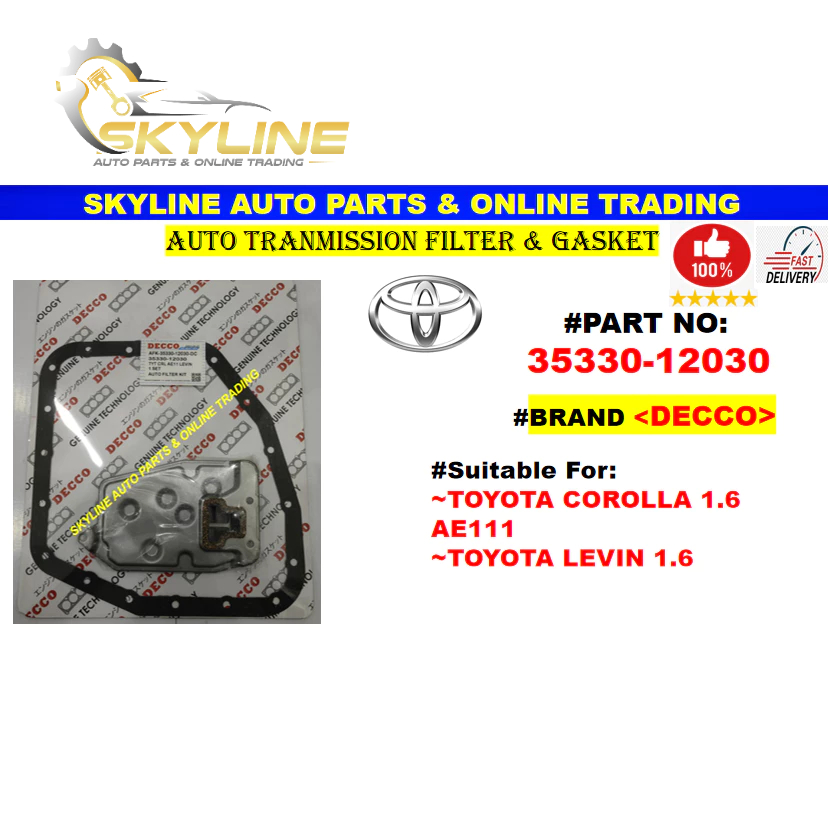 35330-12030 Toyota Corolla 1.6 AE111 / Toyota Levin 1.6 Auto ...