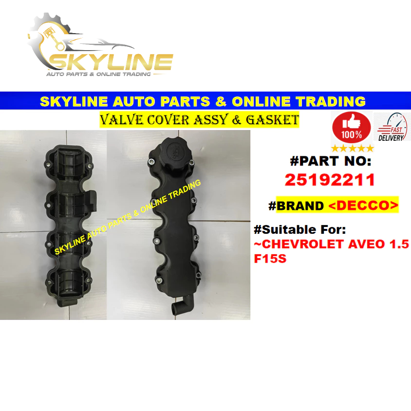 25192211 Valve Cover Assy Chevrolet Aveo 1.5 F15S (With Valve Cover ...