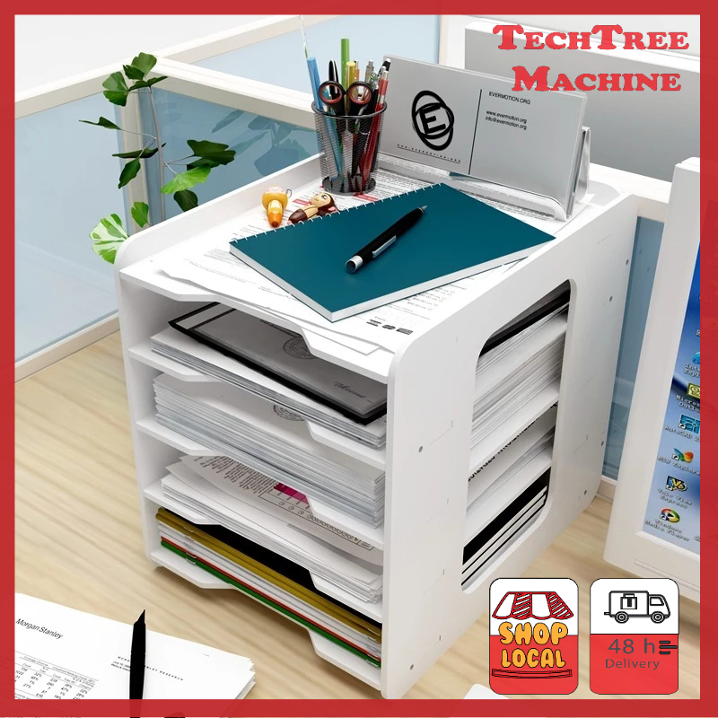 Multiple layers paper tray A4 paper tray organizer office paper rack A4 ...