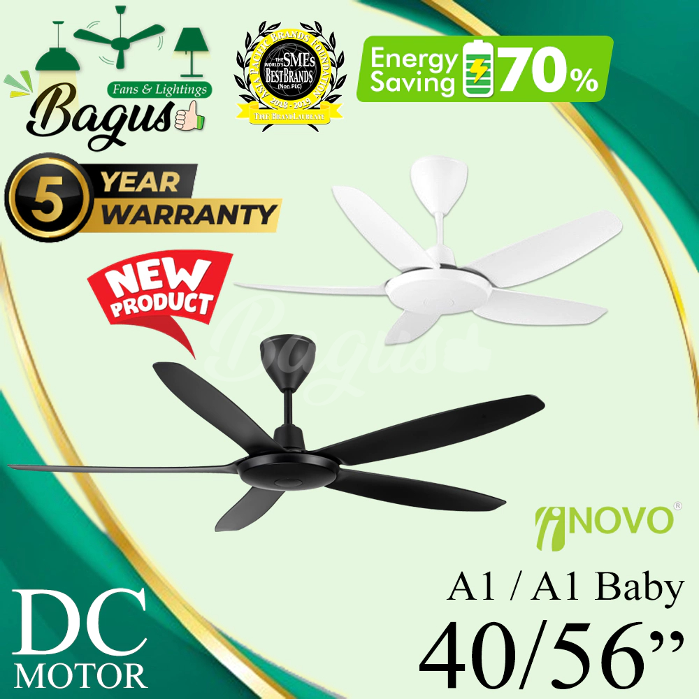 Ceiling Fan - Inovo Regair A1 A1 Baby 40 56" DC Motor Remote Control ...