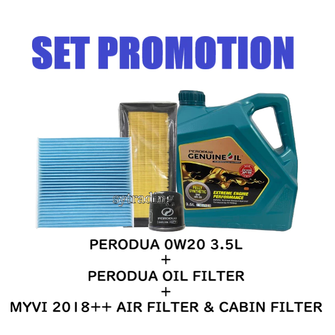 New Packing Perodua 0W20 Fully Synthetic Engine Oil 0W-20 3.5L ...