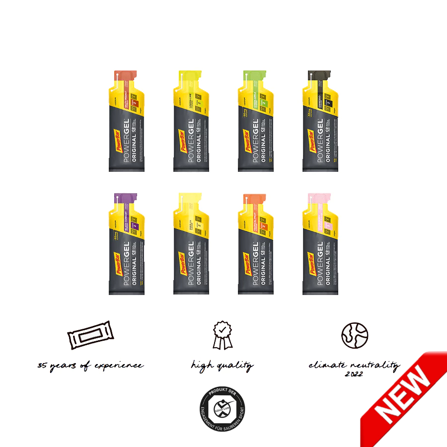 Powerbar Powergel Original Energy Gel (Instant energy + Electrolyte for ...