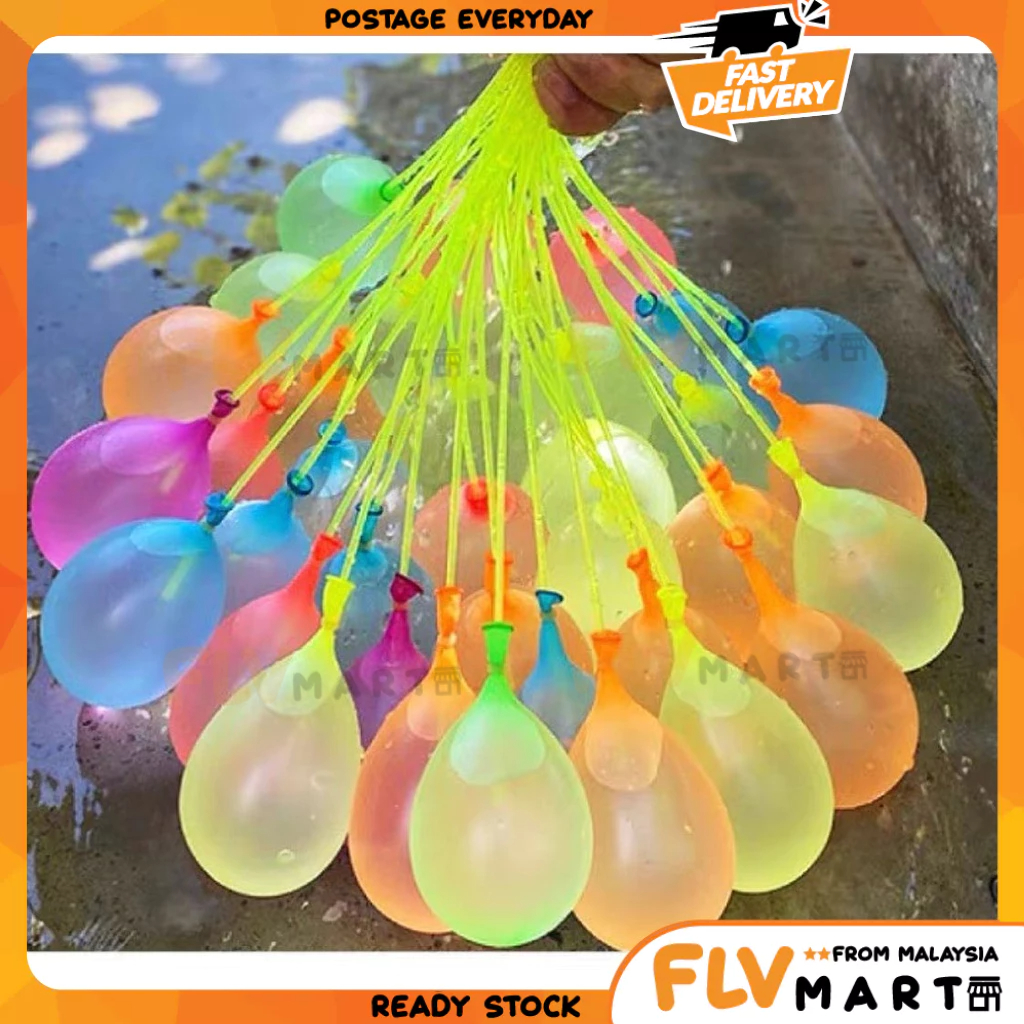 【Ready Stock 】SALES 111pcs Magic Water Balloon Party Decoration 111pcs ...