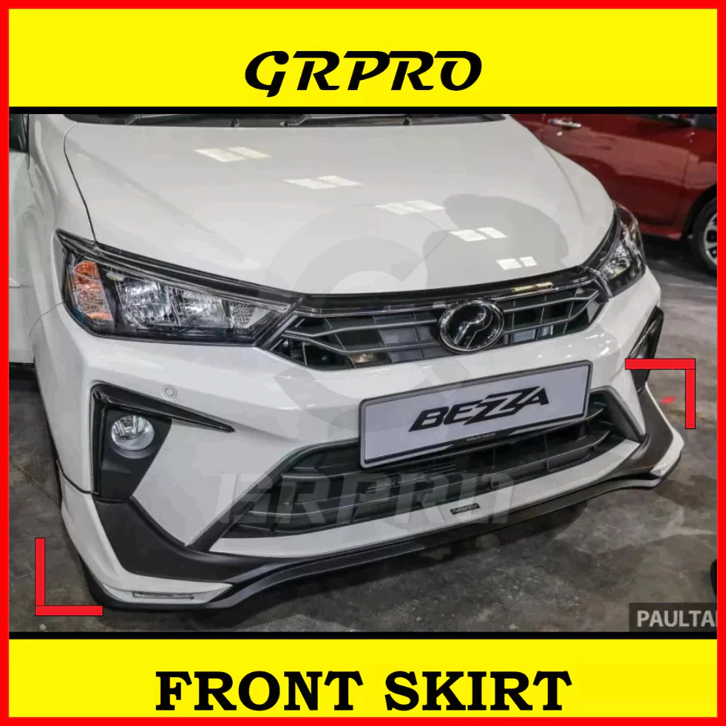 🔥Ready Stock🔥PERODUA BEZZA 20-23 GU Design Front Skirt/Gear Up Design ...