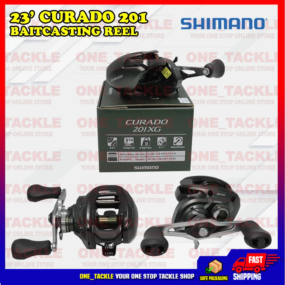 23' Curado M / 17' Curado-K shimano Baitcasting Reel 100% original ...
