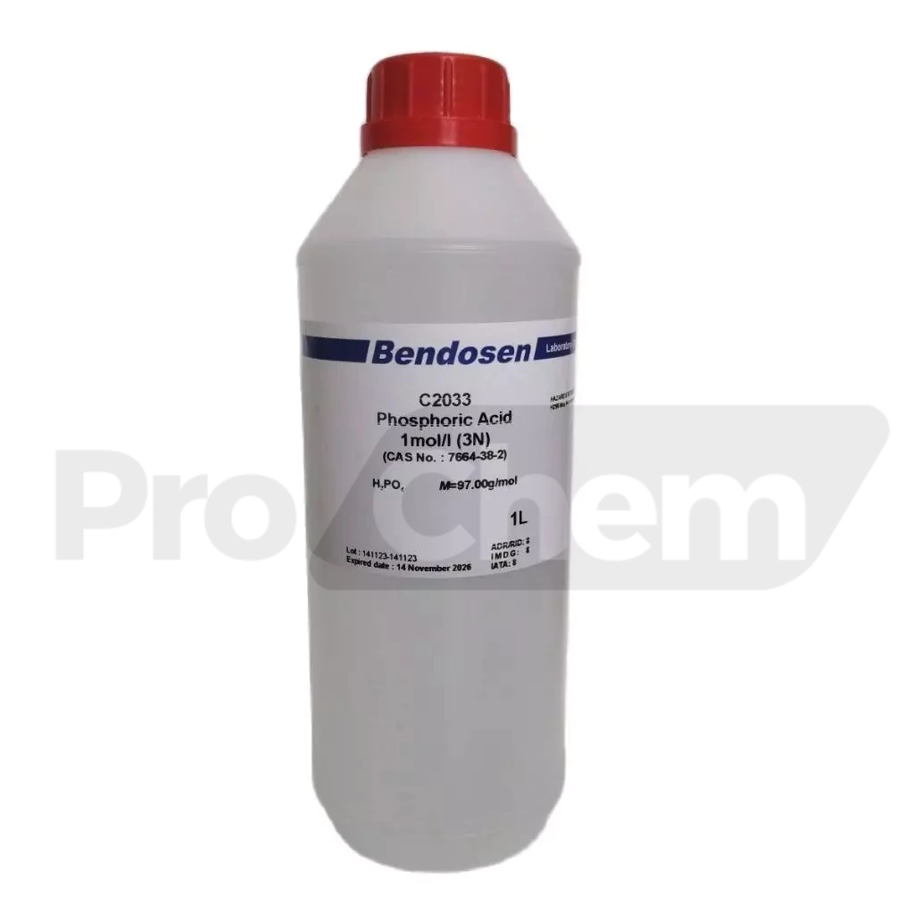 Phosphoric Acid 1 mol/L (3N), 1L, BENDOSEN [CAS No. 7664-38-2] | Shopee ...