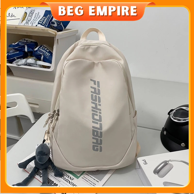 🎒Baeg Empire🎒Men's backpack, nylon bag, women's new trendy Korean ...