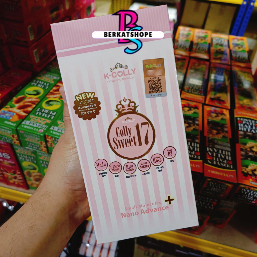 K-COLLY 20 Sachet (Kotak) Collagen Advance Trial Sweet 17 Ori HQ ...
